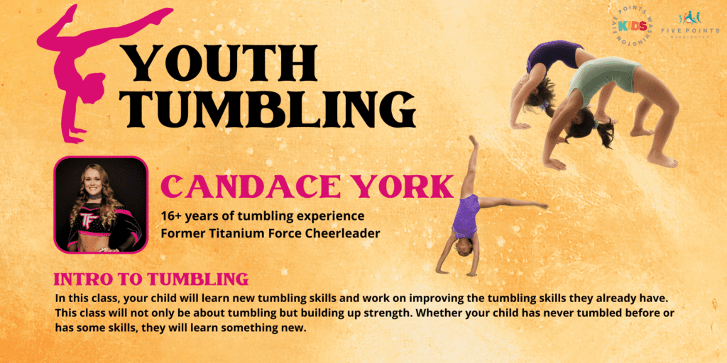 Youth Tumbling with Candace York | Five Points Washington