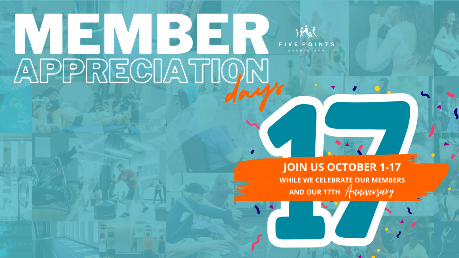 Member Appreciation Days! | Five Points Washington