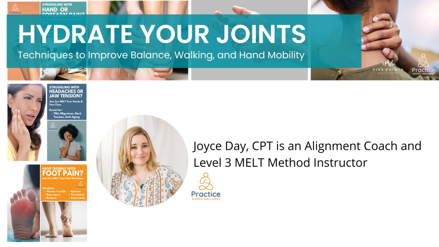 Hydrate Your Joints: Techniques to Improve Balance, Walking, and Hand ...