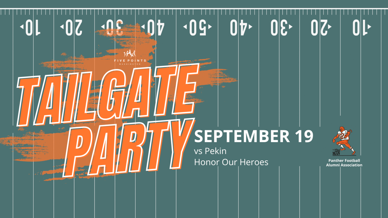 Tailgate Party - Honor Our Heroes | Five Points Washington